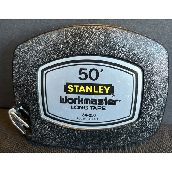 Stanley | Other | Vtg Stanley Workmaster 5 Long Tape 34250 Usa Made ...